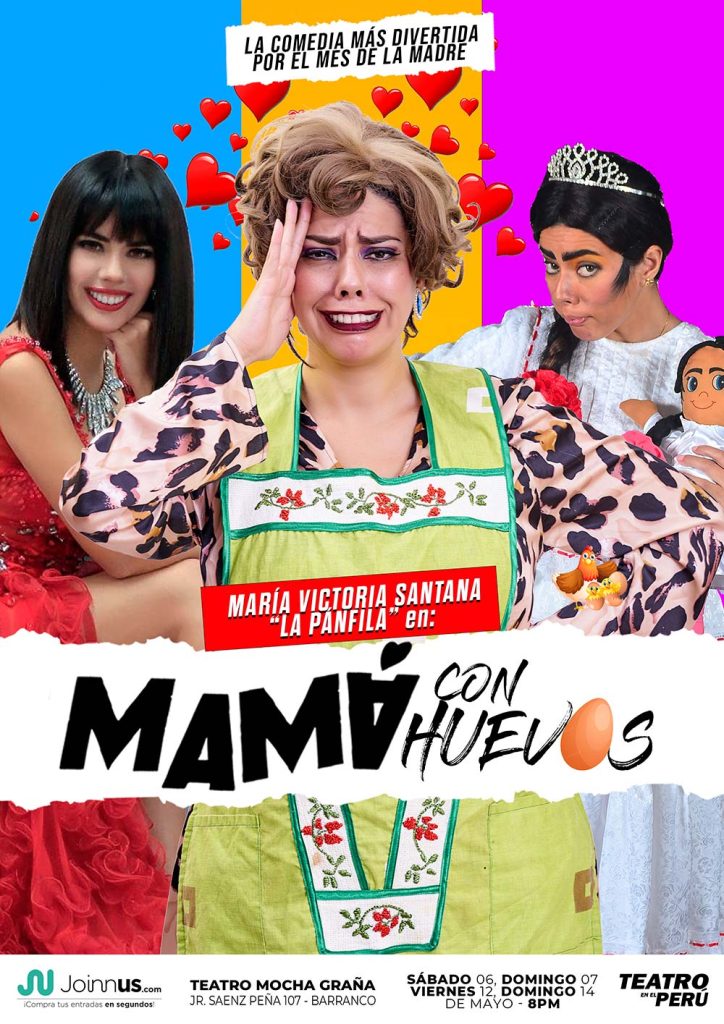 Mamá con huevos unipersonal